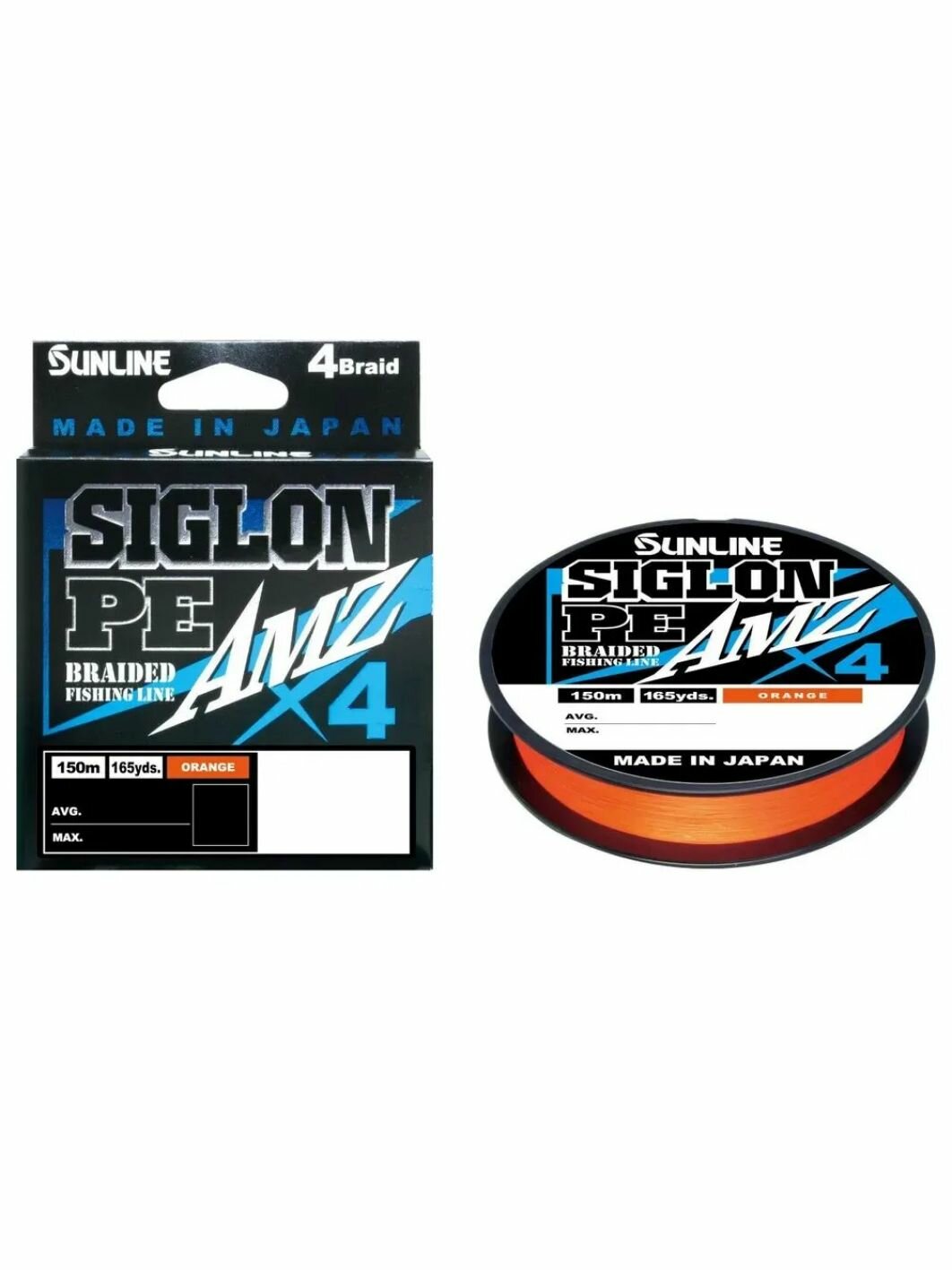 Шнур Sunline SIGLON PEx4 AMZ 150M(OR) #2.5/30LB