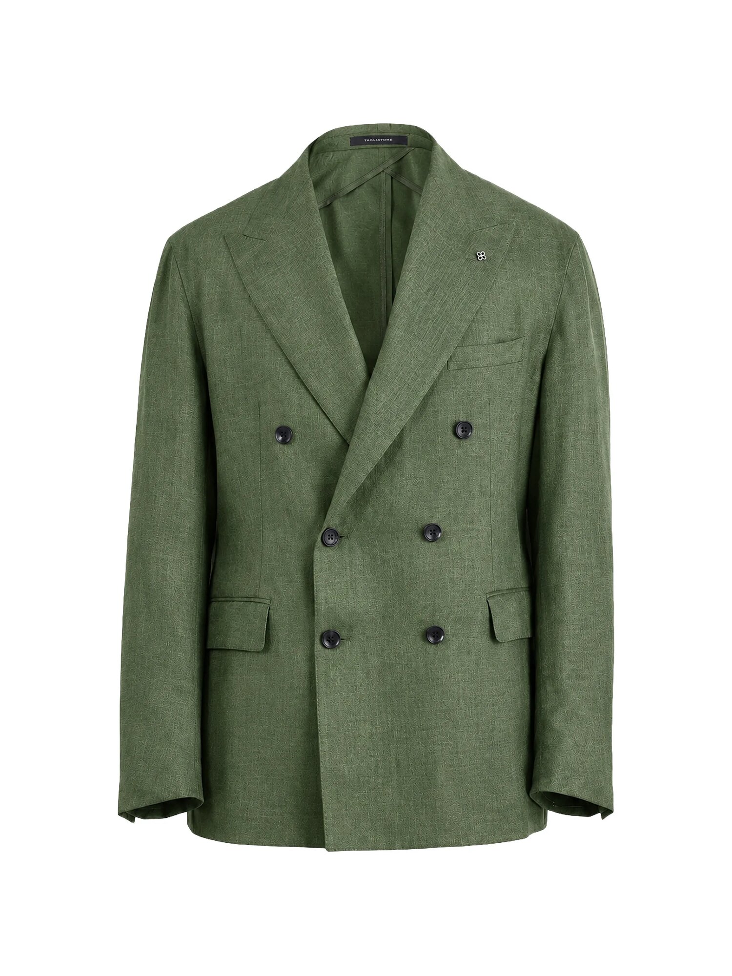 Пиджак Double-breasted peak-lapel blazer