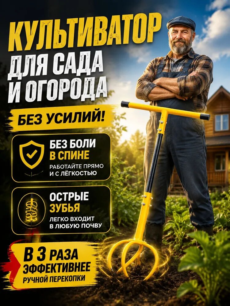 Культиватор ручной