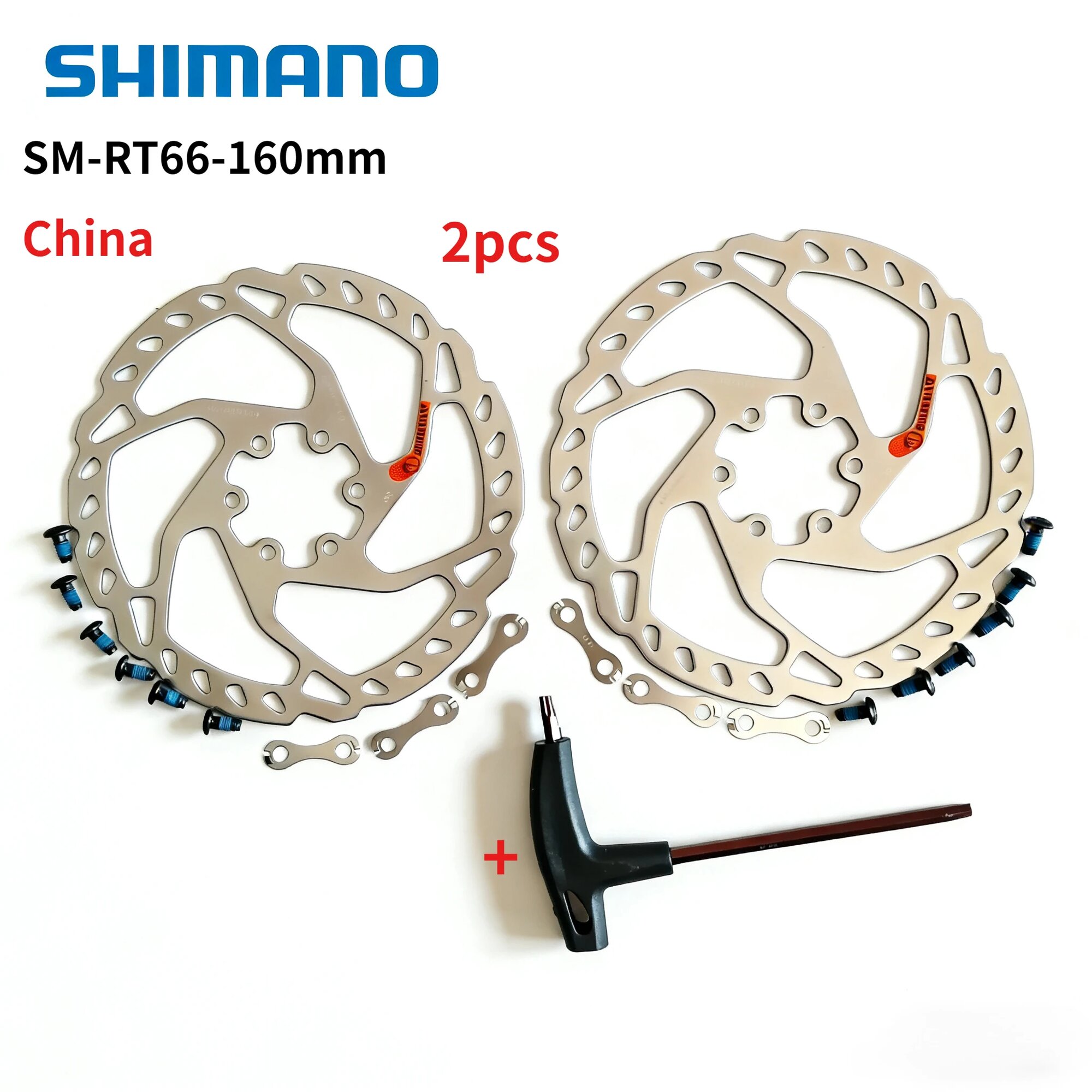 SHIMANO SM-RT66 тормозной ротор 160/180/203 мм RT66 160MM 2pcs