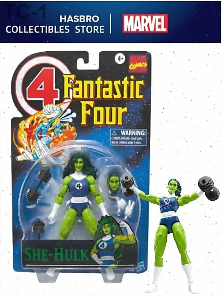 Игрушечные фигурки-украшения Marvel Legends Fantastic Four She-Hulk 6 Inches