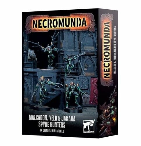 Миниатюры Malcadon Yeld & Jakara Spyre Hunter Warhammer Necromunda