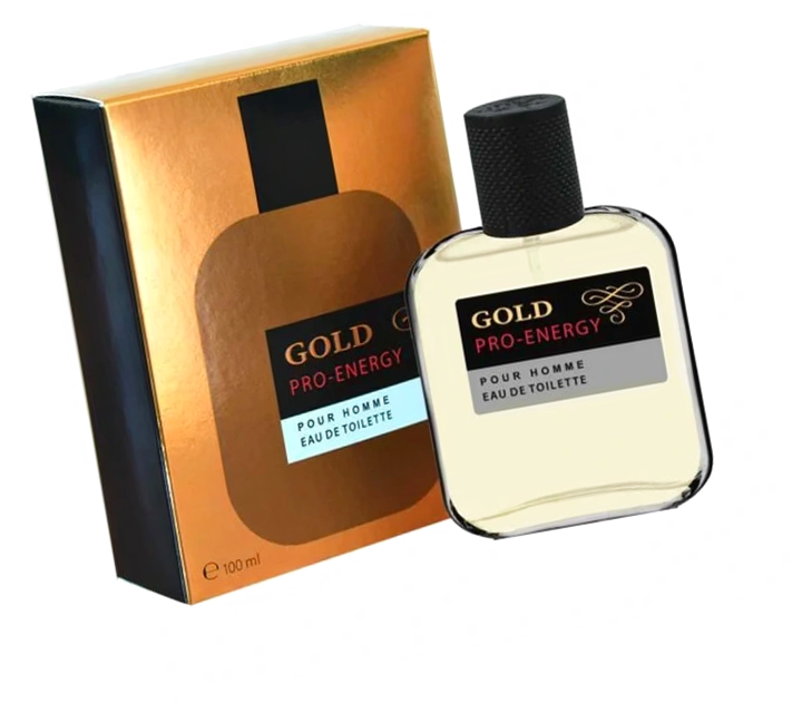 Delta Parfum Pro Energy Gold eau de toilette 100 мл для мужчин / Дельта парфюм Про Энерджи Голд