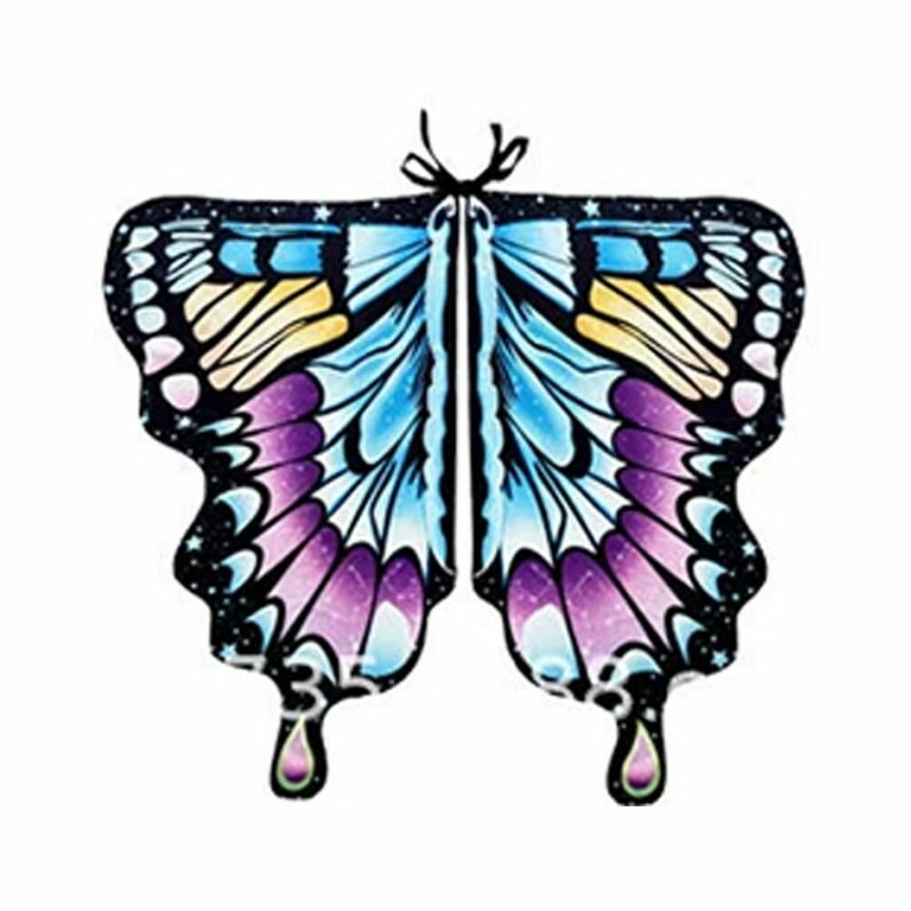 Крылья бабочки для девочек / костюм бабочки карнавальный,110cm