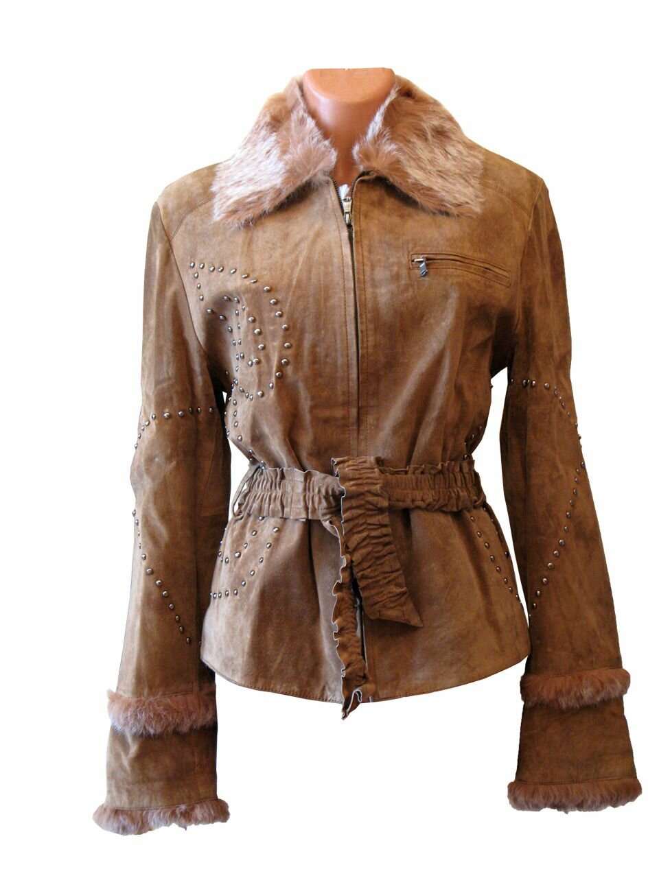 Куртка кожаная