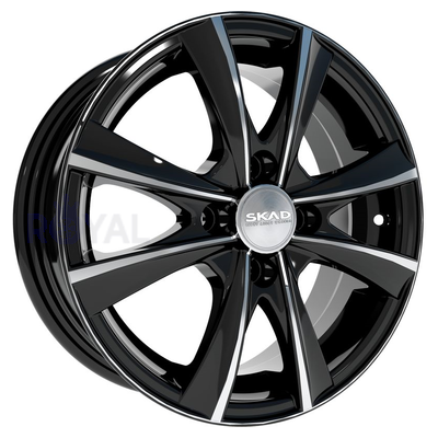 Литой колесный диск СКАД Мальта (КЛ189) 6x15/4x114,3 ET44 D56,6 Алмаз
