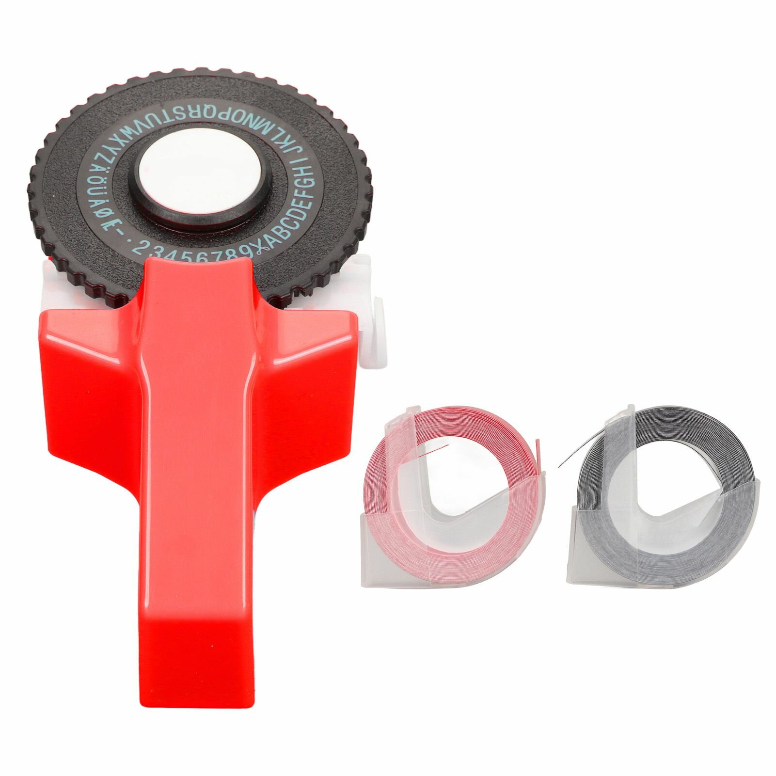 Машина для тиснения этикеток (мини, портативная, красная, DIY)