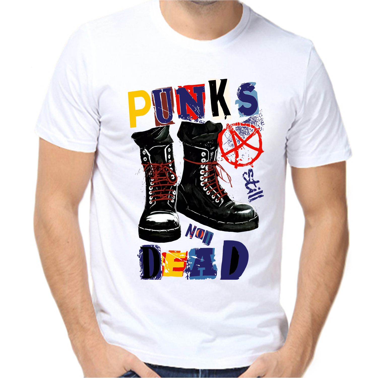 Футболка Punks not Dead