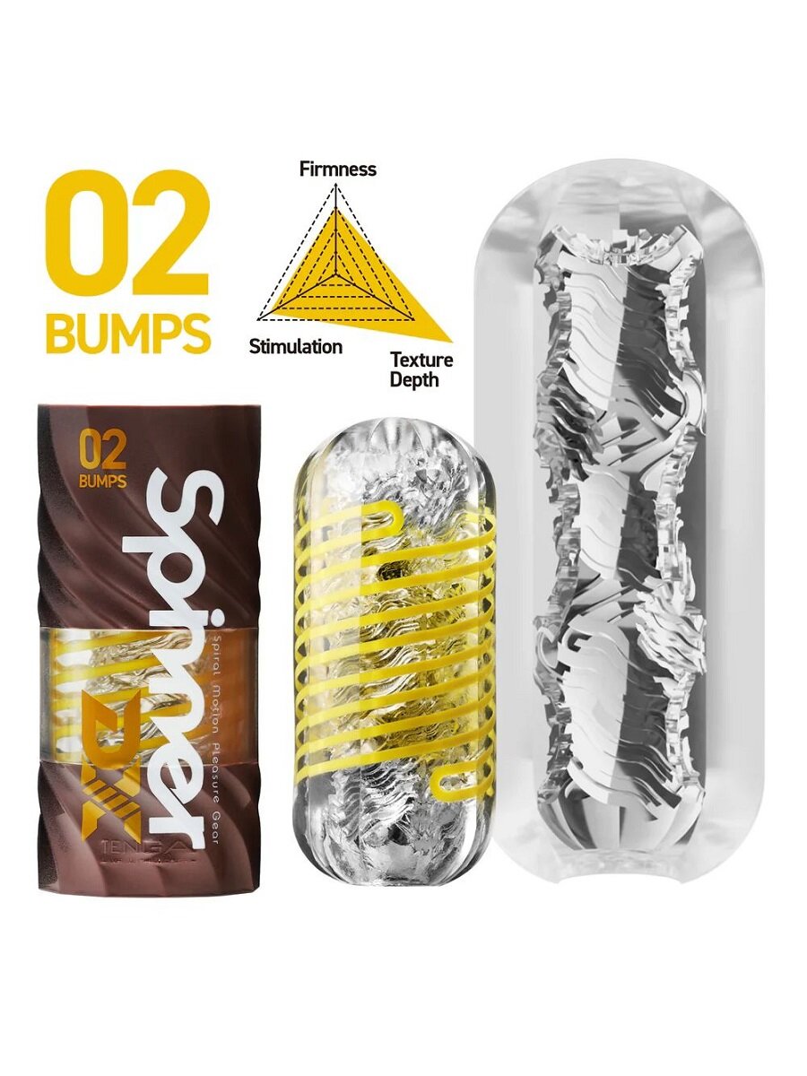Мастурбатор Tenga Spinner DX 02 BUMPS