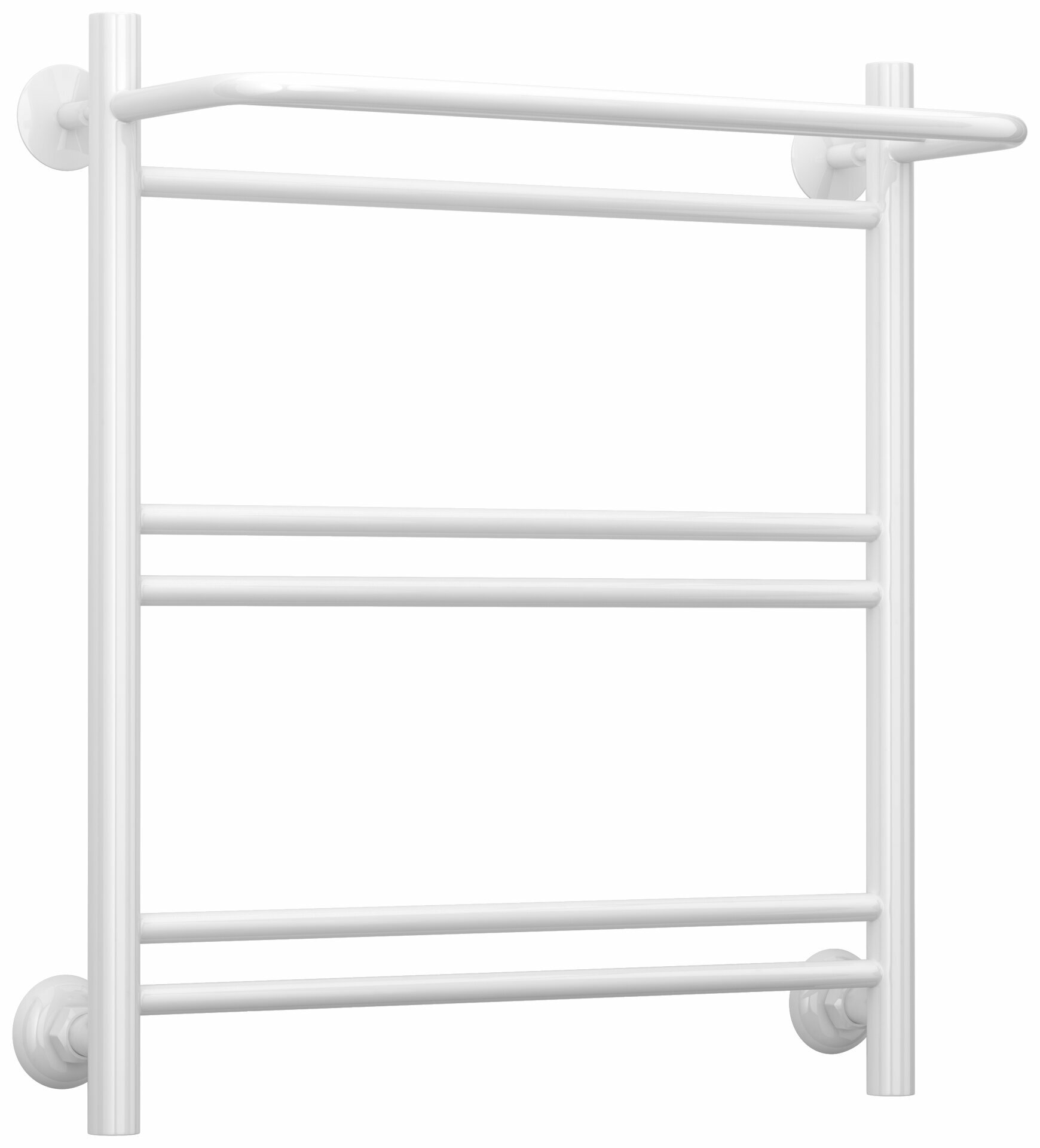 Водяной полотенцесушитель Стилье Версия-Н1 600х500 Белый