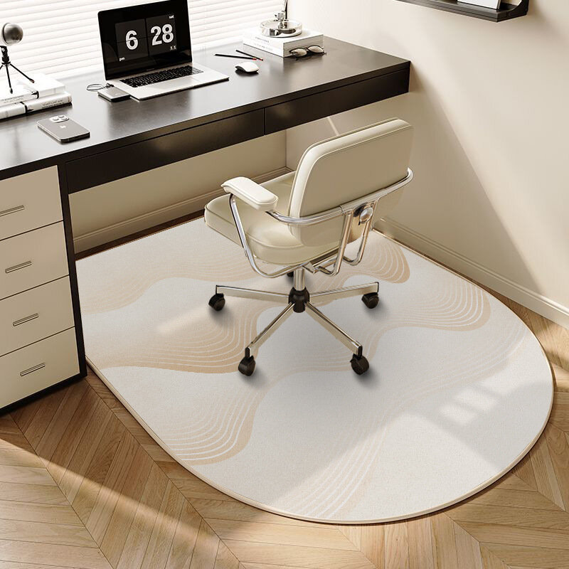 Коврик под офисное кресло 100x120 см TPR ворс 1300 г/м² защита пола от колес для дома офиса