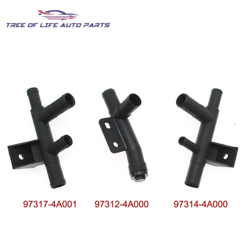 Подходит для Hyundai Starex H1 H-1 Refine M3 M4 M6 JAC DFM автомобильный Кондиционер, обогреватель водопроводной трубы, соединительная пластиковая труба