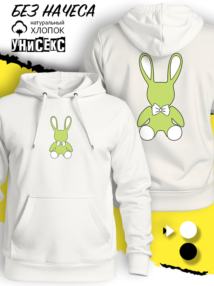 Худи Толстовка свитшот с зайцем