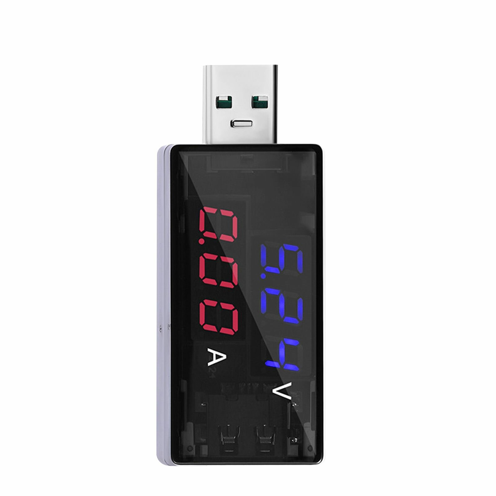 USB-тестер с цветным экраном: вольтметр и амперметр 4-30 В, 0-6,5 А