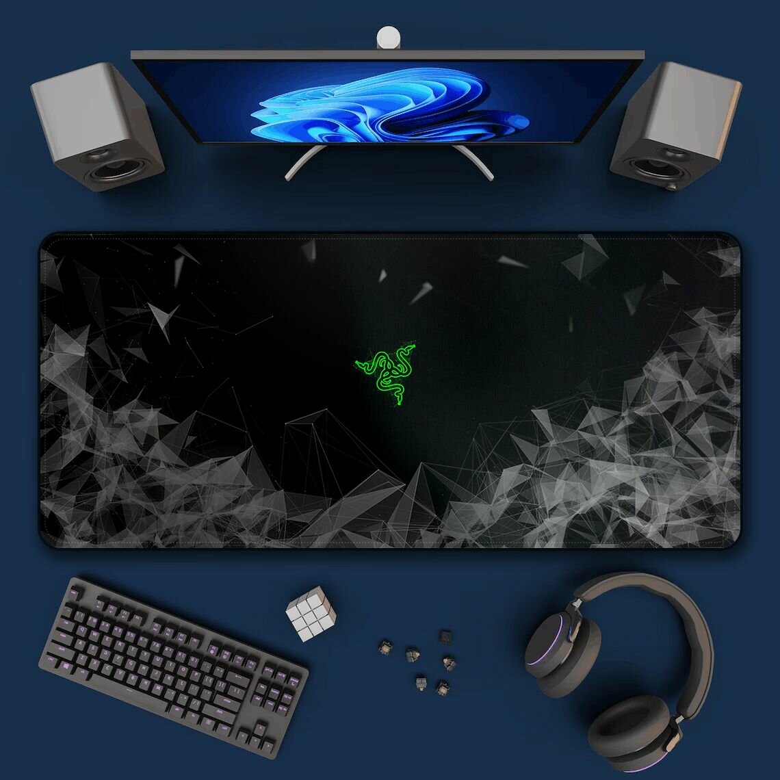 Коврик для мыши Razer Xxl custom office для ноутбука из натурального каучука мягкий игровой настольный коврик