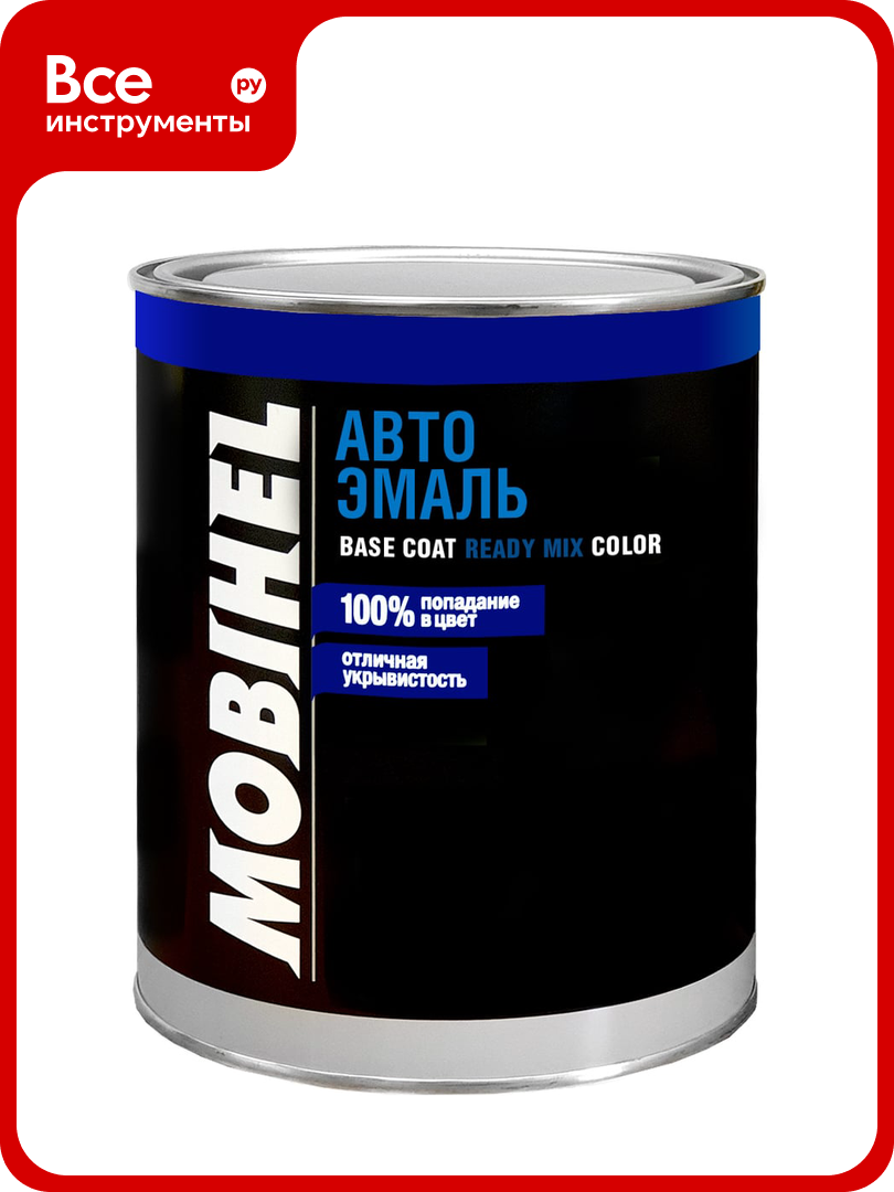 Автолак MOBIHEL TOYOTA 040 1 л, для ремонта легкoвых автoмoбилей