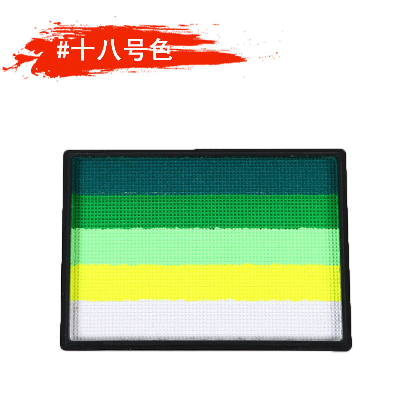 Детская раскраска "Лицо", 50г радужной полоски