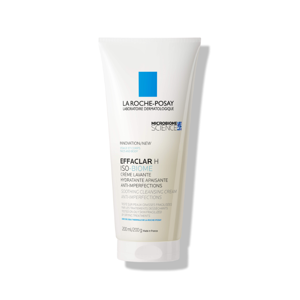 LA ROCHE-POSAY EFFACLAR H ISO-BIOME успокаивающий очищающий крем-гель против несовершенств