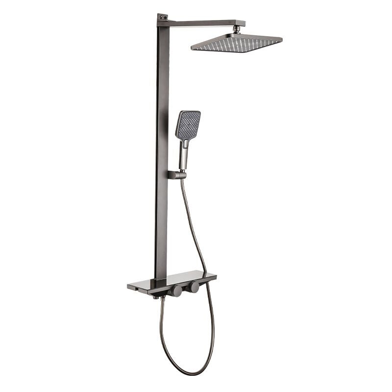 Душевая система Fmark FS45Q-03, графит