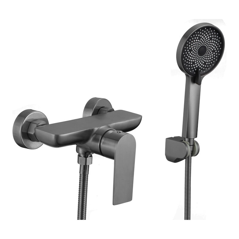 Смеситель для душа Fmark FS8802Q, графит