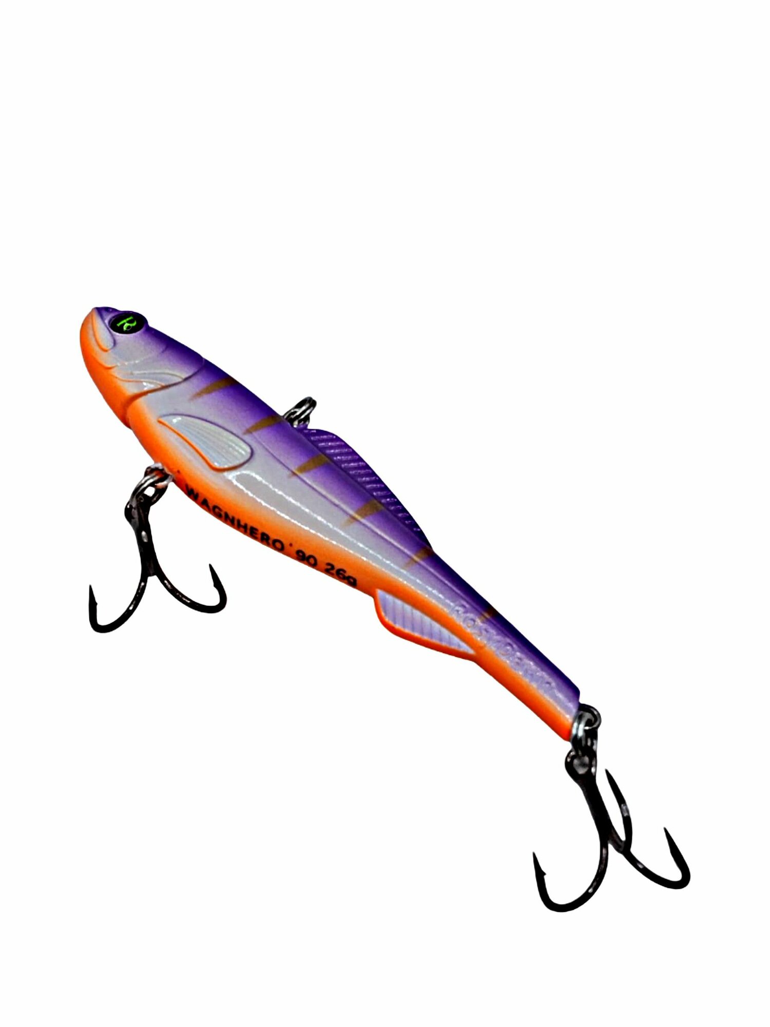 Воблер Rattlin Wagner Vib Rosy Dawn 90мм 26г UV ультрафиолет раттлин для ловли судака и щуки на глубине