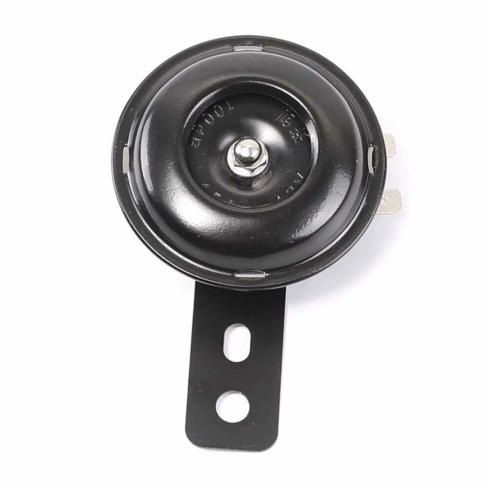 TDPRO 12 В/36 В/48 В мотоцикл электрический автомобильный звуковой сигнал замена велосипед скутер предупреждение громкий 100 дБ/105 дБ мопеды картинг грязь карманный велосипед, 12V, Черный