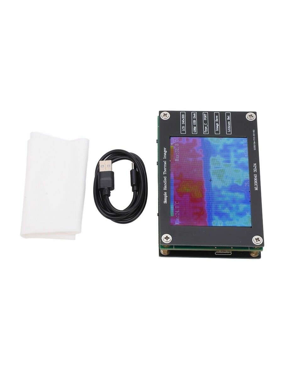 Портативный тепловизор с цифровым инфракрасным камерой, измерение температуры от -40 C до +300 C