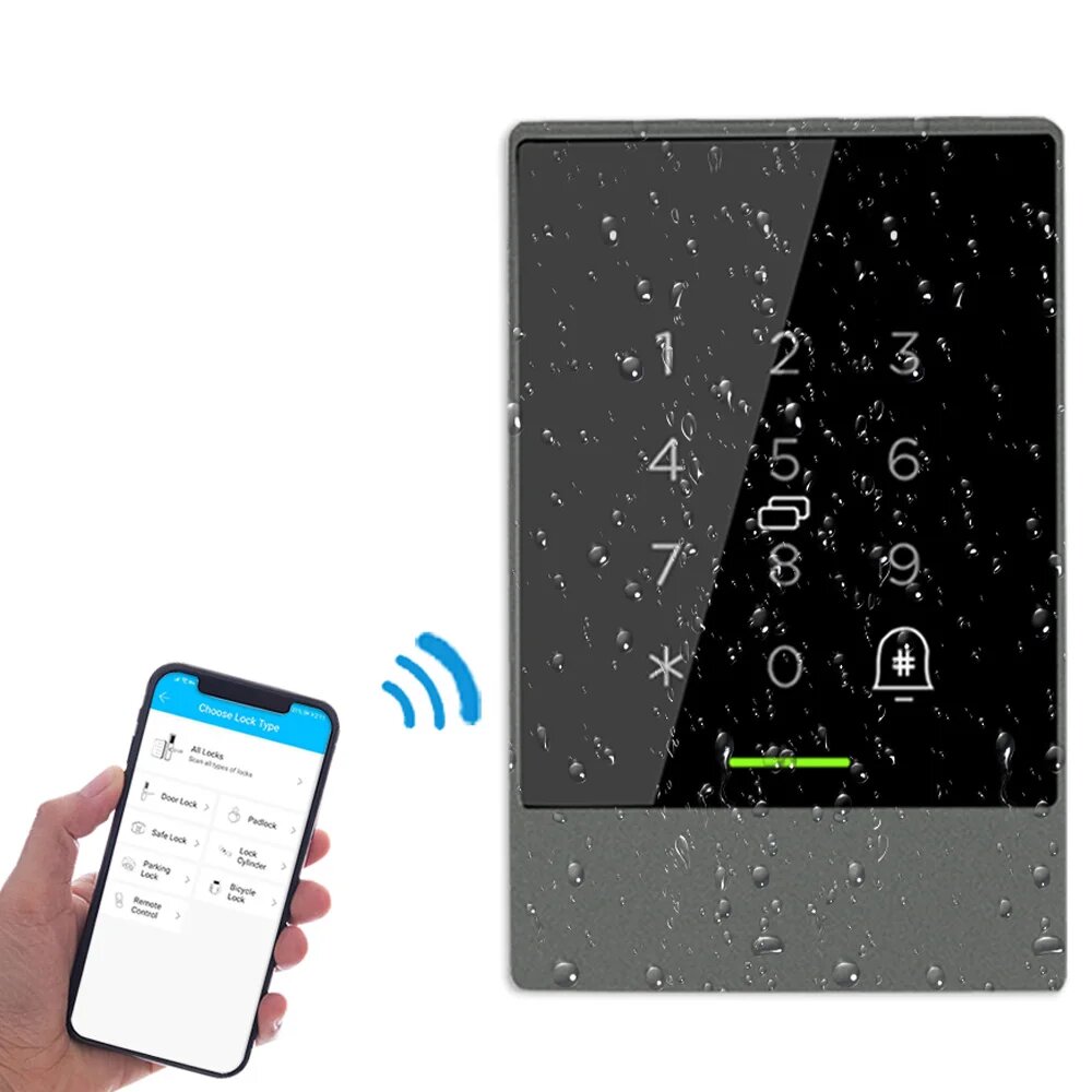 Водонепроницаемый контроллер доступа LUCKING DOOR K2F/K2 K2 Non-Fingerprint