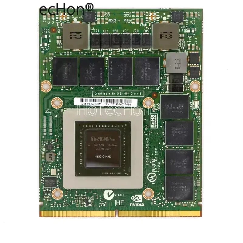 QLi Quadro K3100M 4ГБ видеокарта для iMac 27 дюймов