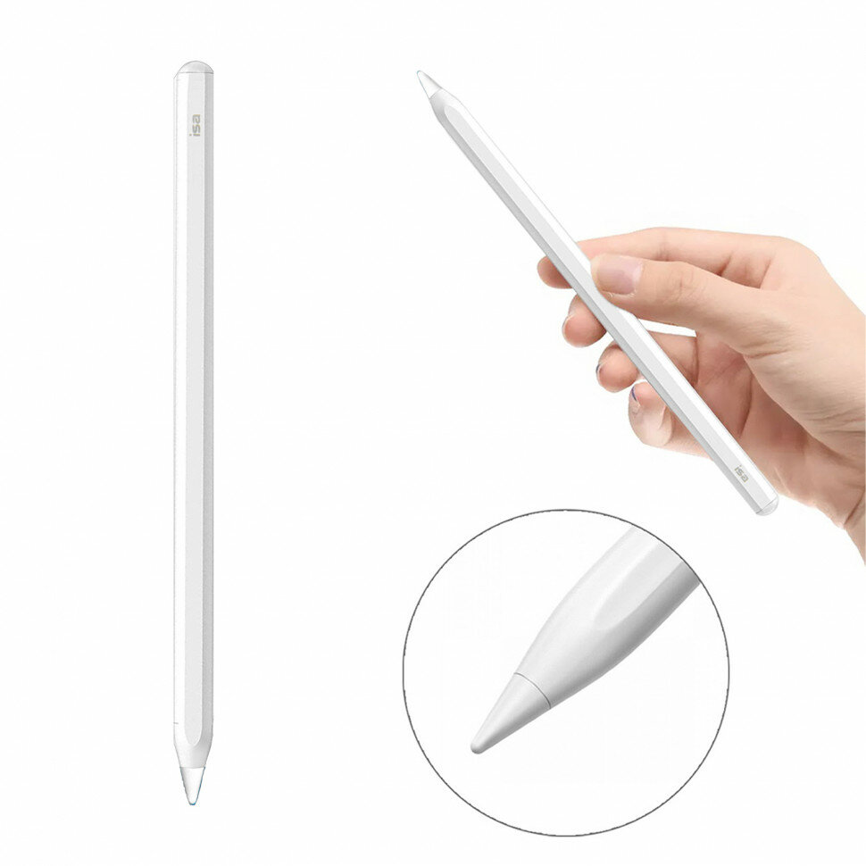 Активный стилус ISA для Apple iPad с тонким наконечником (2018-2025)