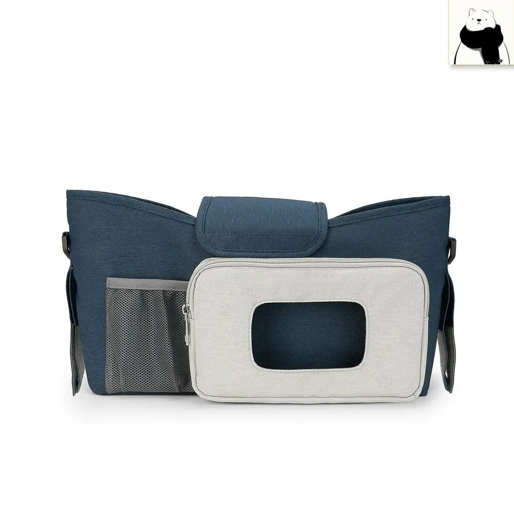 Сумка органайзер для коляски и мамы с термокарманами