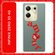 Чехол на Infinix Zero 30 4G / Инфиникс Зеро 30 4G с принтом "Amour lips - 14 фев...