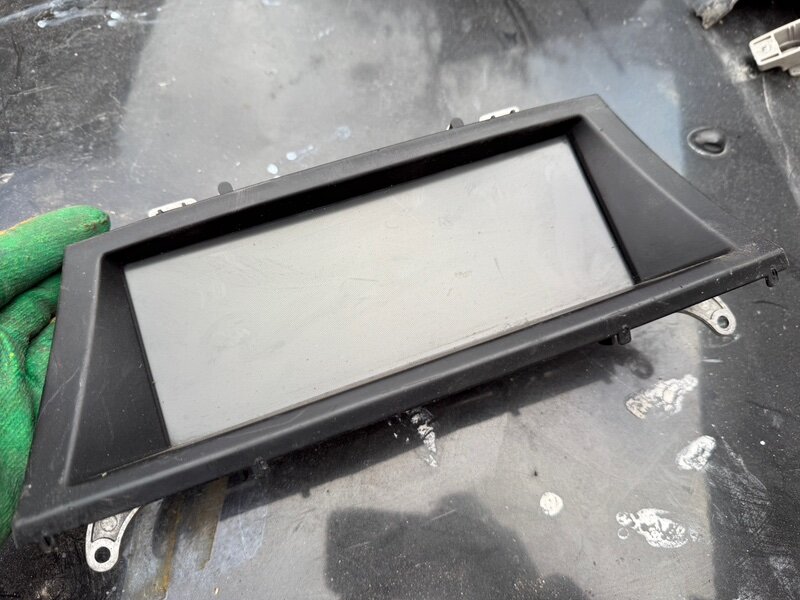 Дисплей компьютера BMW X5 2 поколение 3.0 M57N2 2009 (б/у)