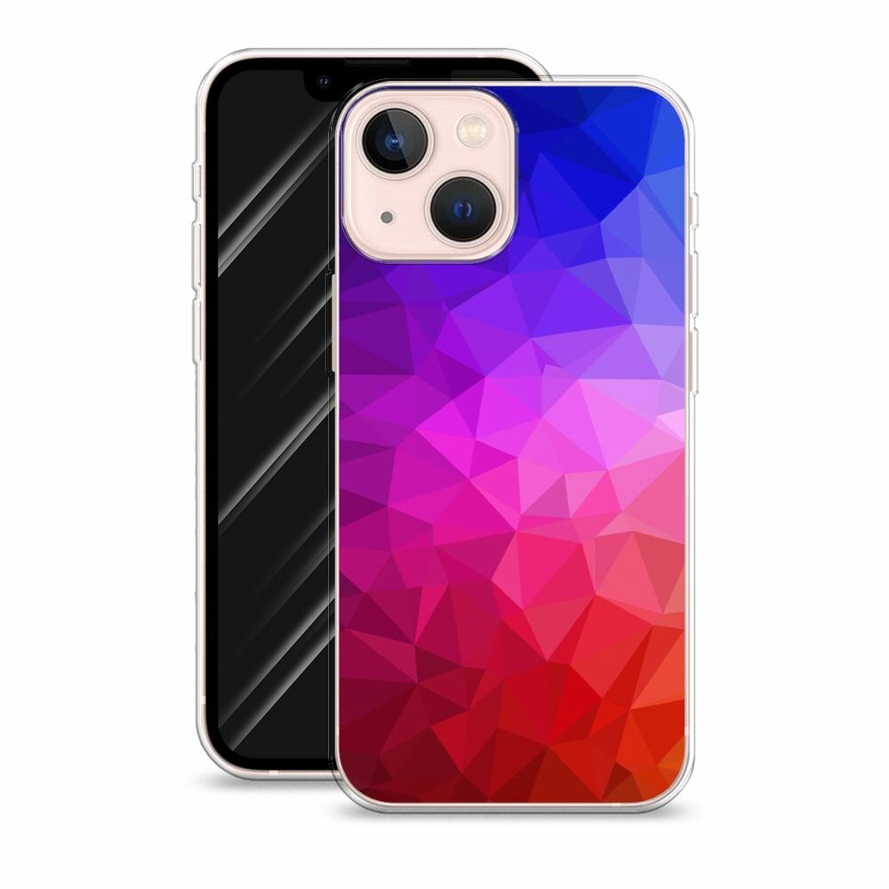 Чехол на Apple iPhone 13 mini / Айфон 13 мини с принтом Геометрия 3 — фото 1