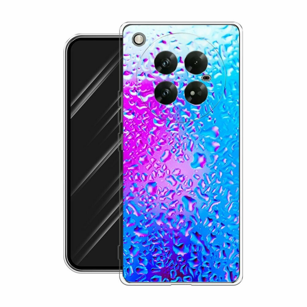 Чехол на Infinix Zero 40 5G / Инфиникс Зеро 40 5G с принтом "Капли на стекле" — фото 1