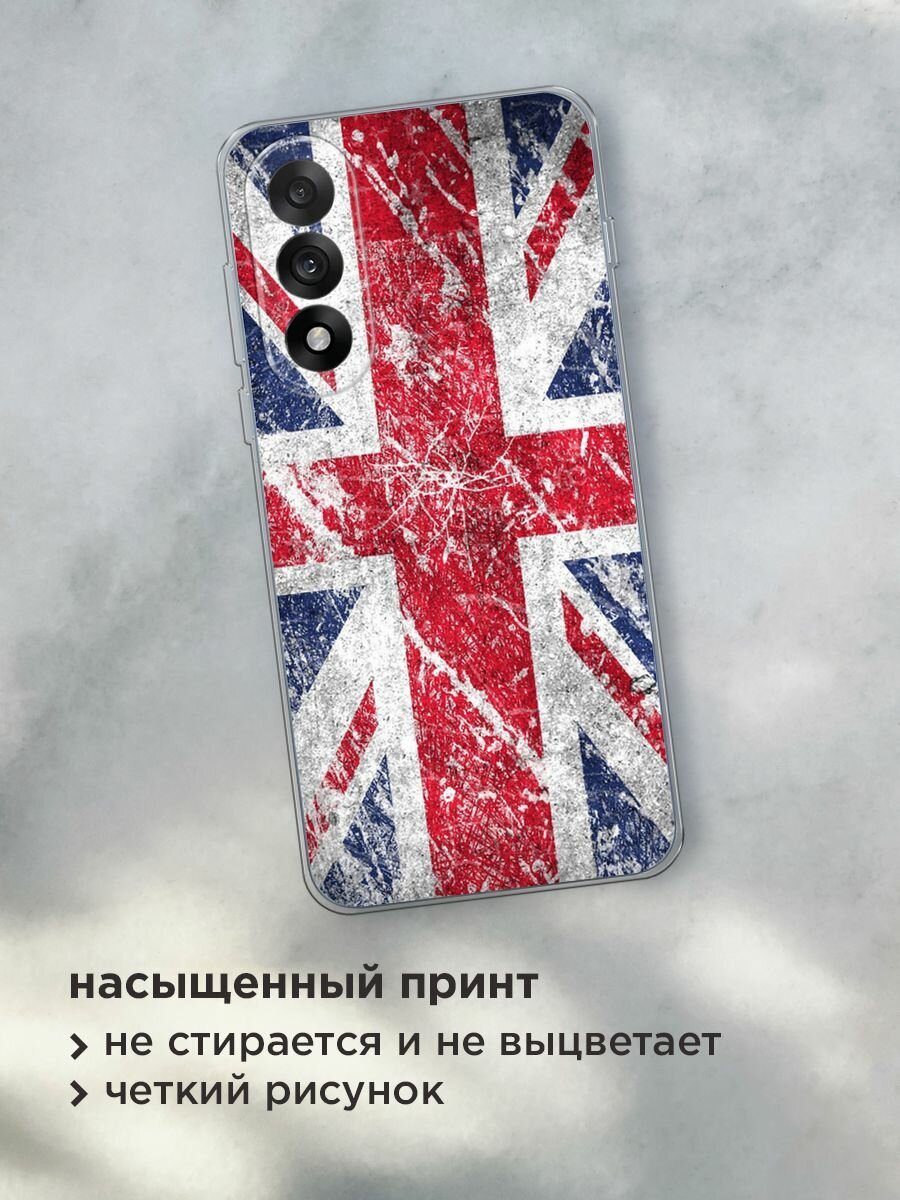 Чехол на OnePlus Nord 5 / Ван Плас Норд 5 с принтом "Флаг британский" — фото 1