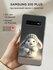 Чехол на Samsung Galaxy S10 + / Самсунг Галакси S10 Плюс с принтом "Белый крольч...