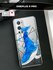 Чехол на OnePlus 9 Pro / ВанПлас 9 Про с принтом "Кит графика", прозрачный