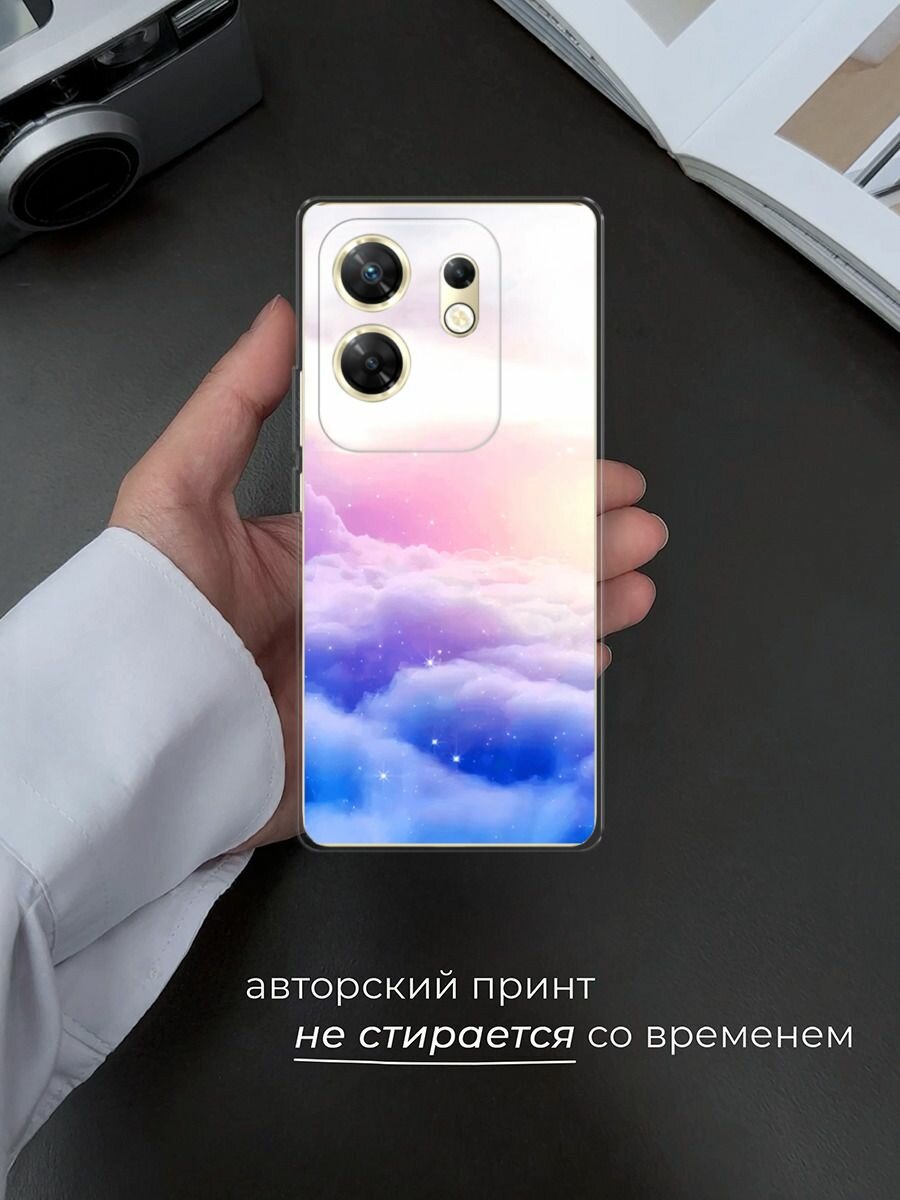 Чехол на Infinix Zero 30 4G / Инфиникс Зеро 30 4G с принтом "Небеса" — фото 1