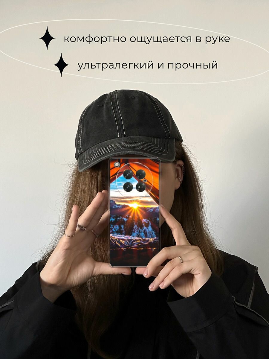 Чехол на Infinix Zero 40 5G / Инфиникс Зеро 40 5G с принтом "Горы 7" — фото 1