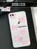 Чехол на Apple iPhone 7 Plus / Айфон 7 Плюс с принтом "Pink Bows", прозрачный