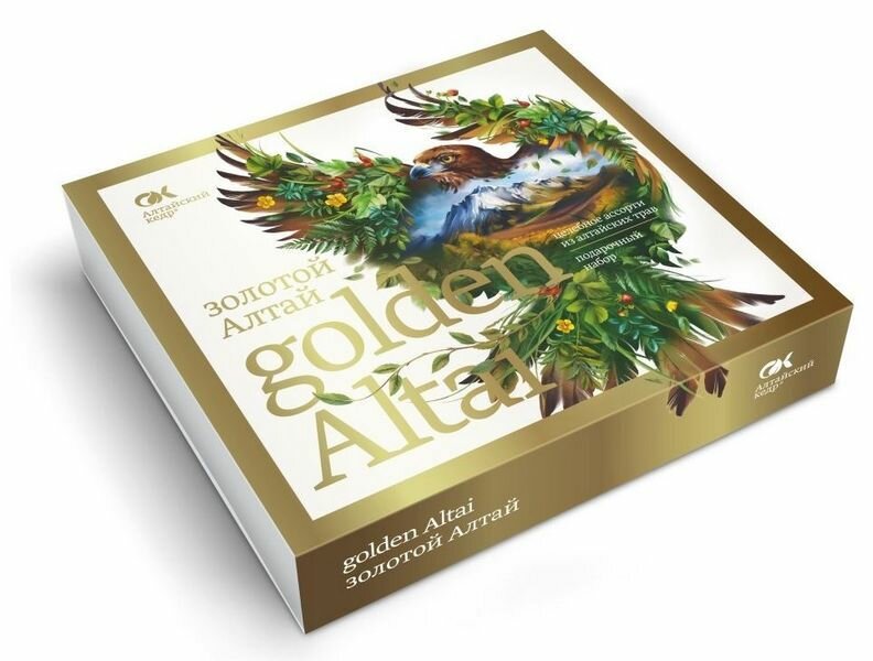 Подарочный набор чая Алтайский кедр из ароматных и целебных трав "Золотой Алтай"