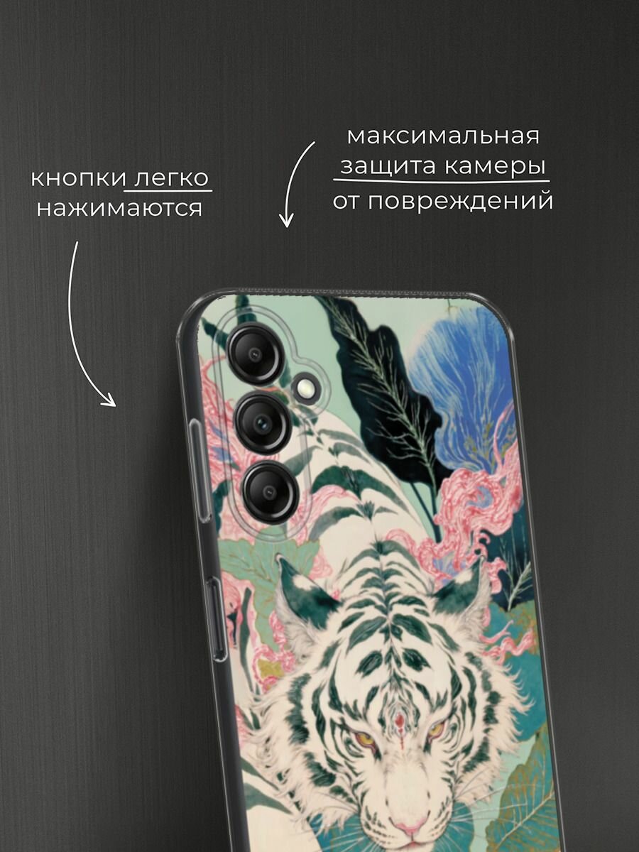 Чехол на Samsung Galaxy A15 / Самсунг А15 с принтом "Охотник" — фото 1