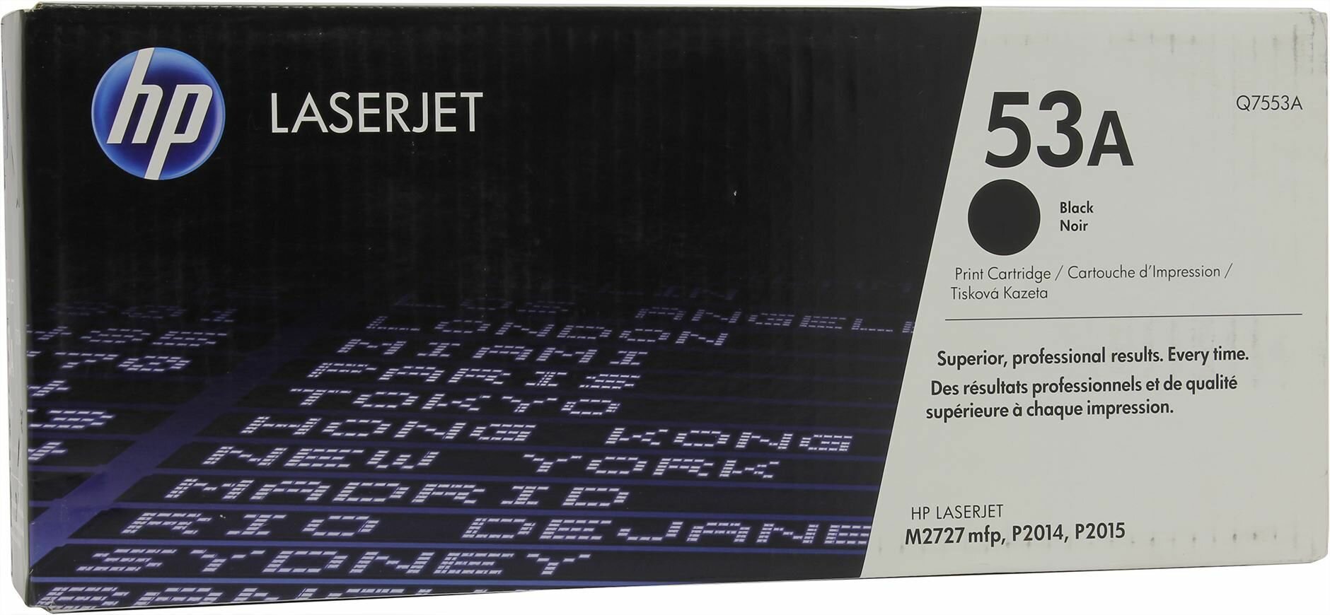 Картридж HP Q7553A № 53A черный