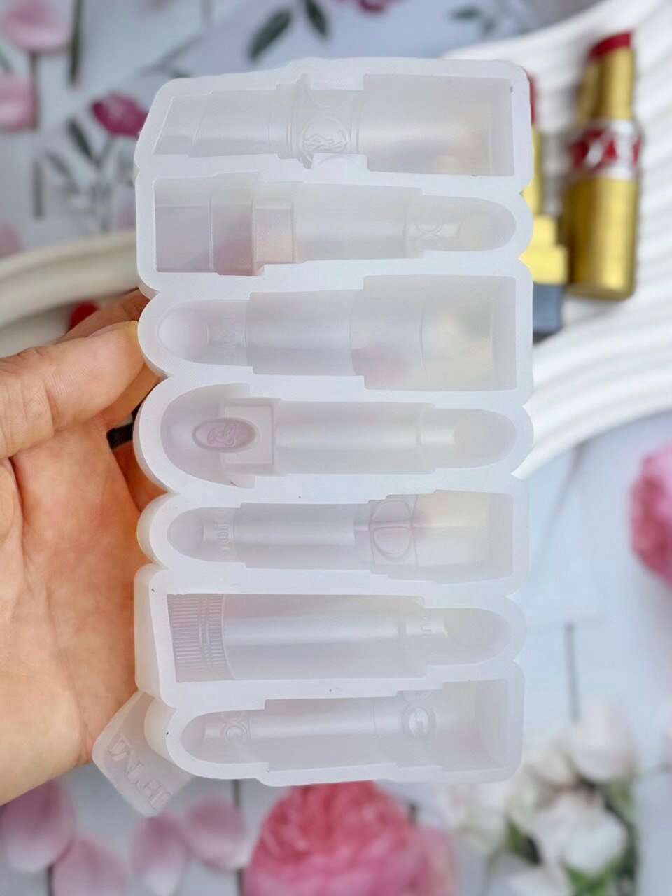 Силиконовый молд для шоколада "Помады"