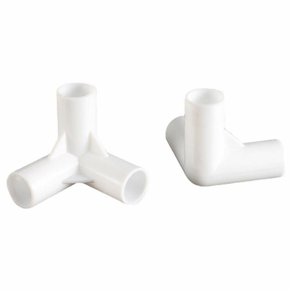 OZ-KVCO 10 шт. Соединительный тройник для палаточного столба, фиксированные соединения для тента, внутренний диаметр 16 мм