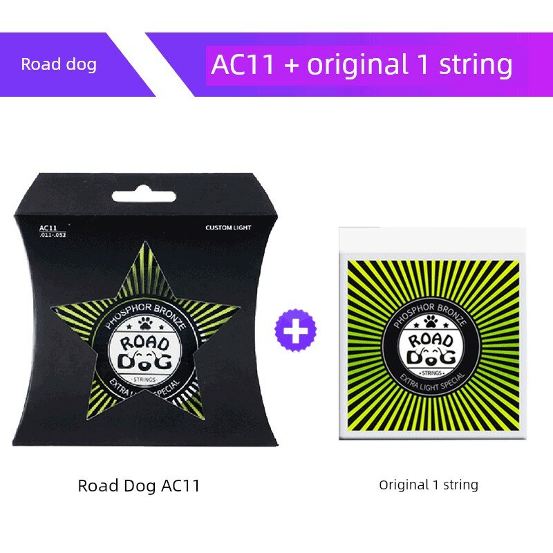 Набор струн Road Dog AC11 с 1 дополнительной оригинальной струной