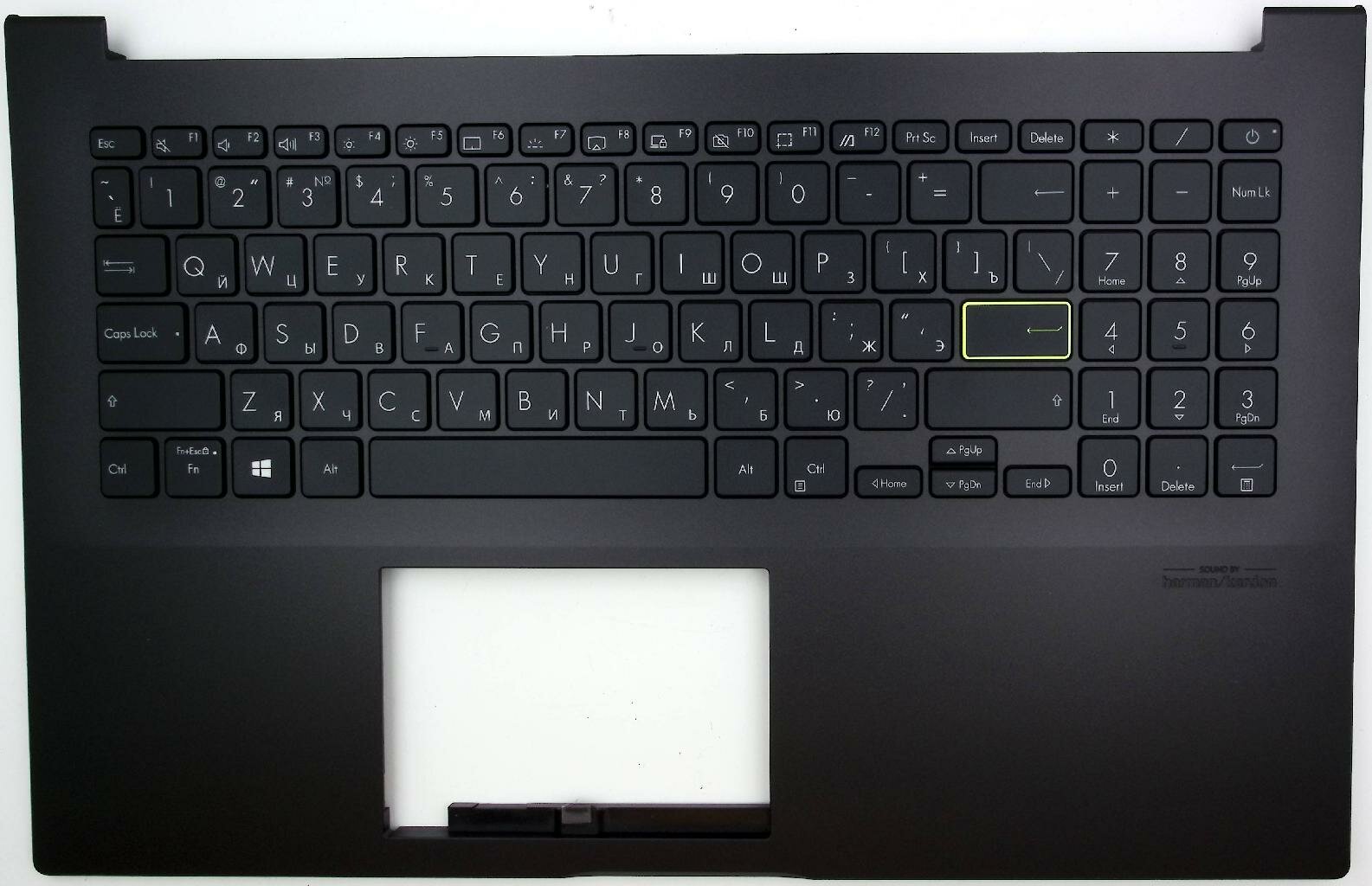 Топкейс для ноутбука Asus X513 с подсветкой