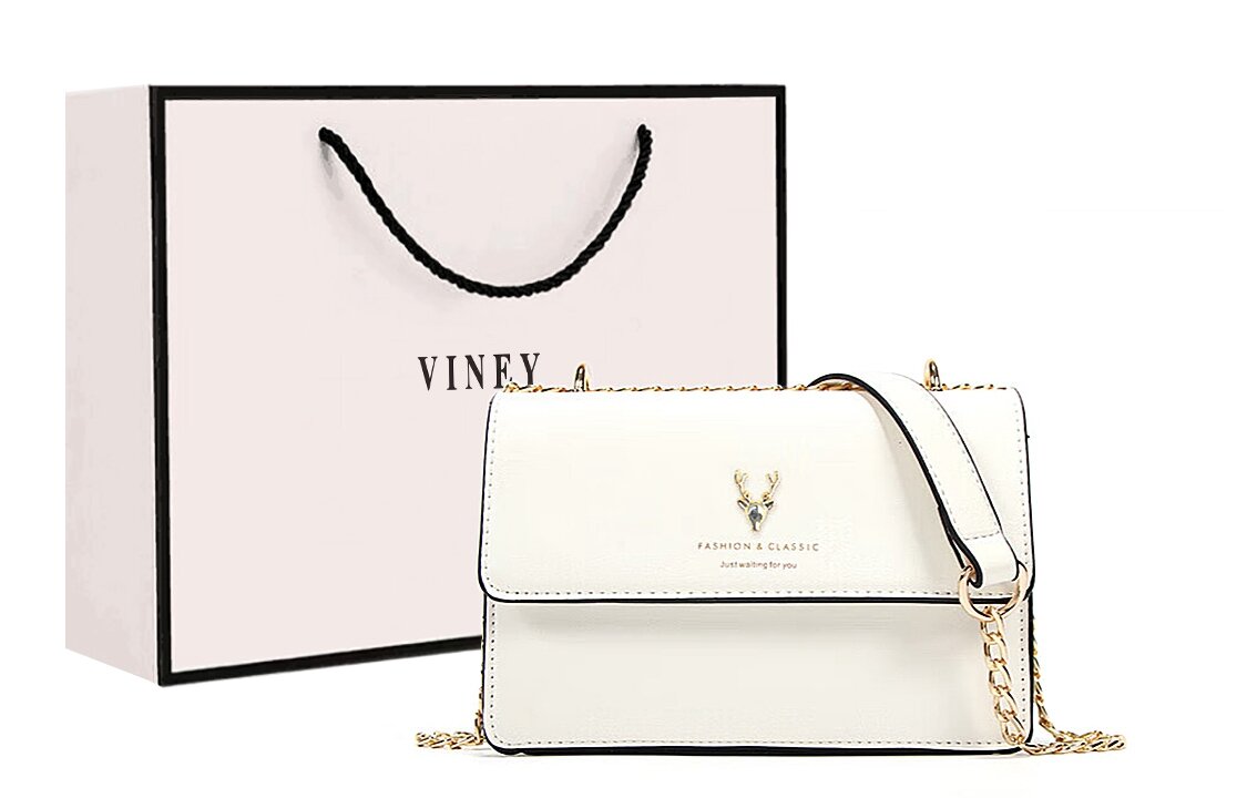 Сумка VINEY Кожаная маленькая квадратная сумка