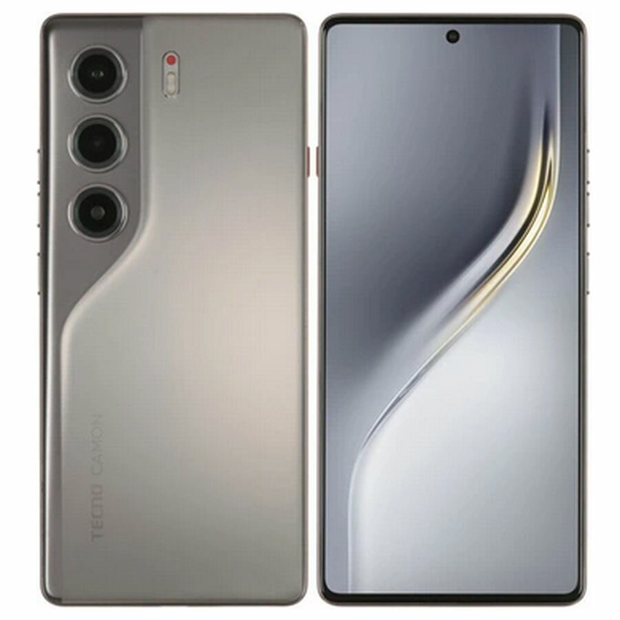 6,78" Смартфон Tecno CAMON 40 8/256 ГБ (4894947100116) 2025, бежевый